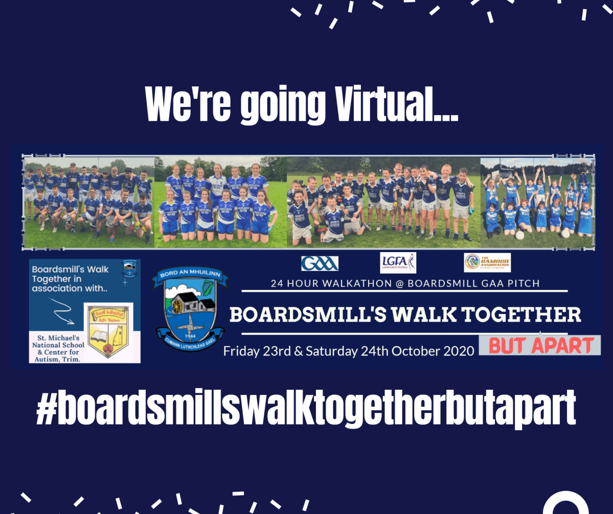We’re going Virtual… – Boardsmill GAA