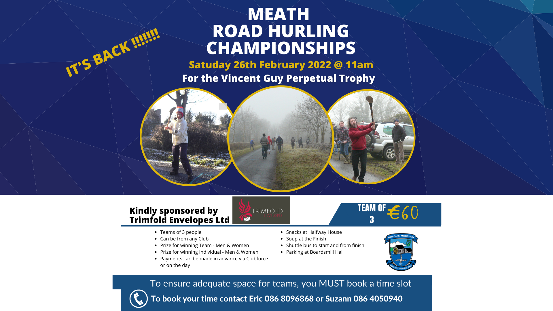 It’s BACK!!! Meath Road Hurling Championships – Boardsmill GAA